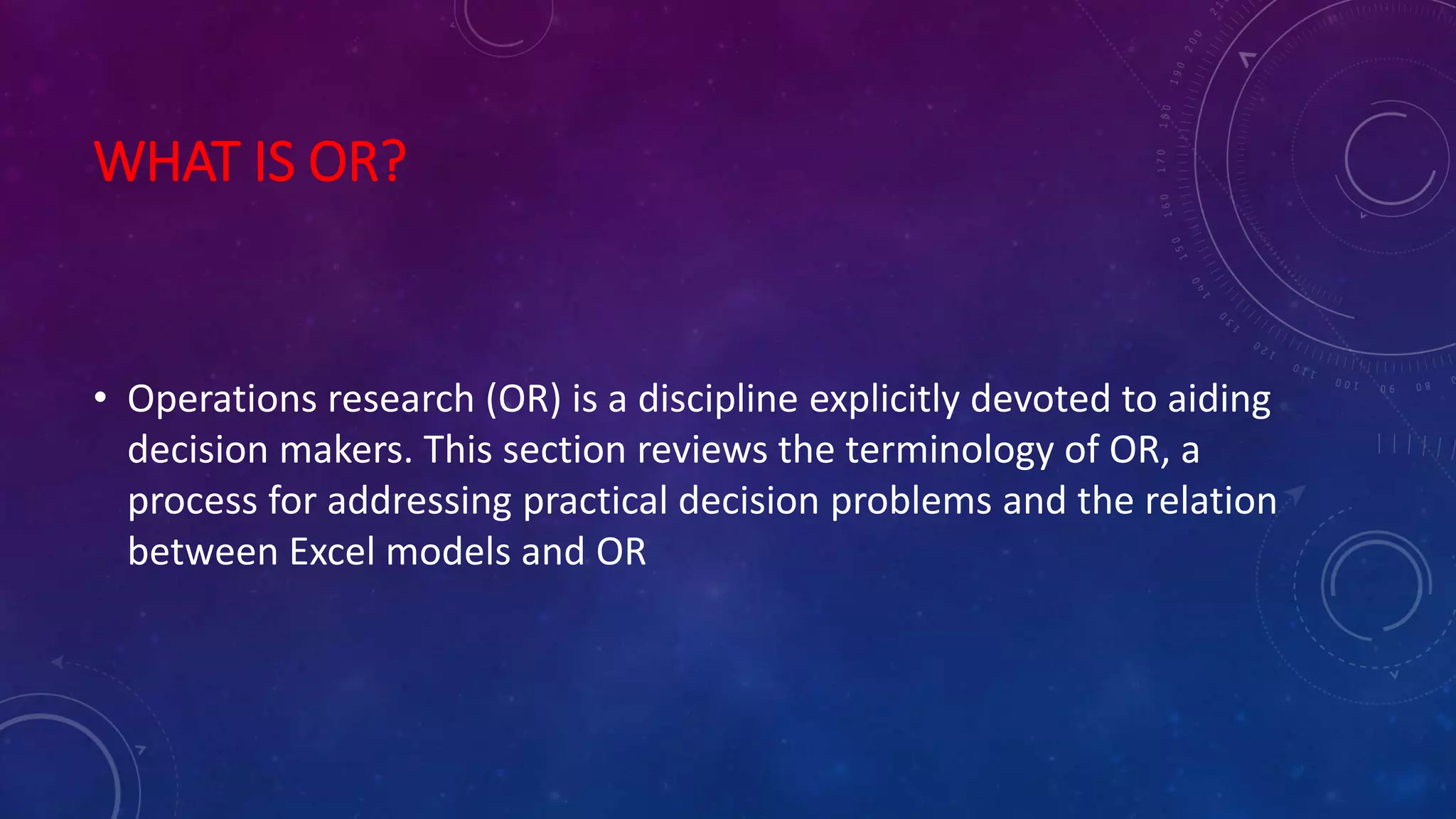 Models of Operational research, Advantages & disadvantages of ...
