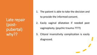 Oshiba feminizing genitoplasty | PPTX