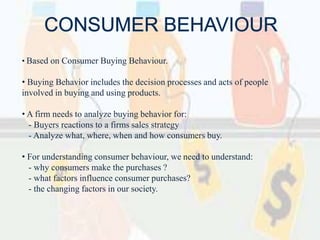 Consumer behaviour in Sales | PPTX