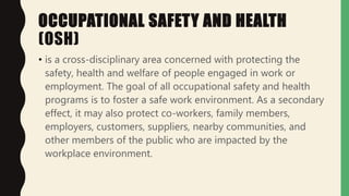 Osh i nd icators | PPTX