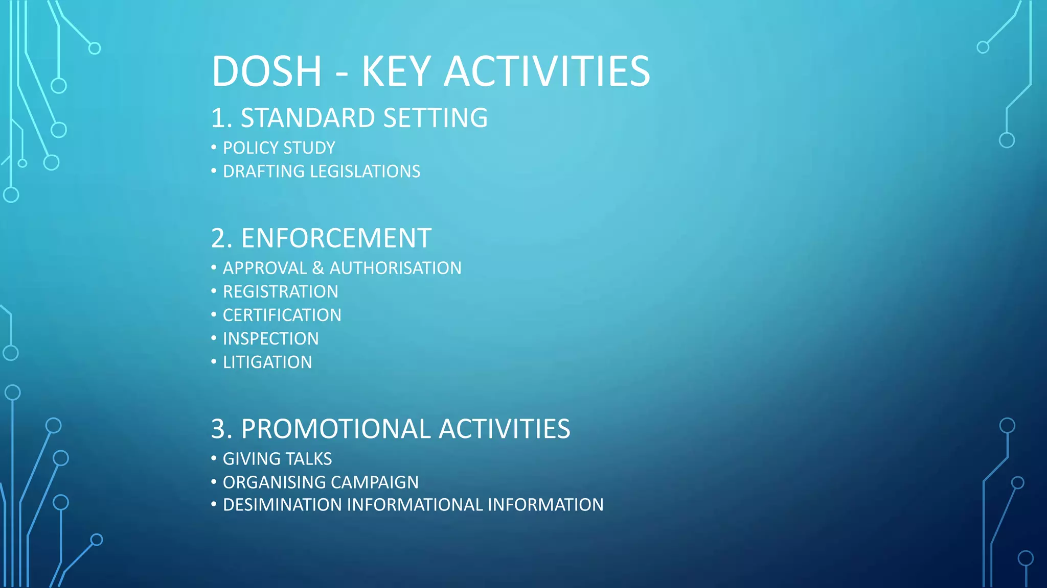 OSH in malaysia.pptx | Business | Business and Finance