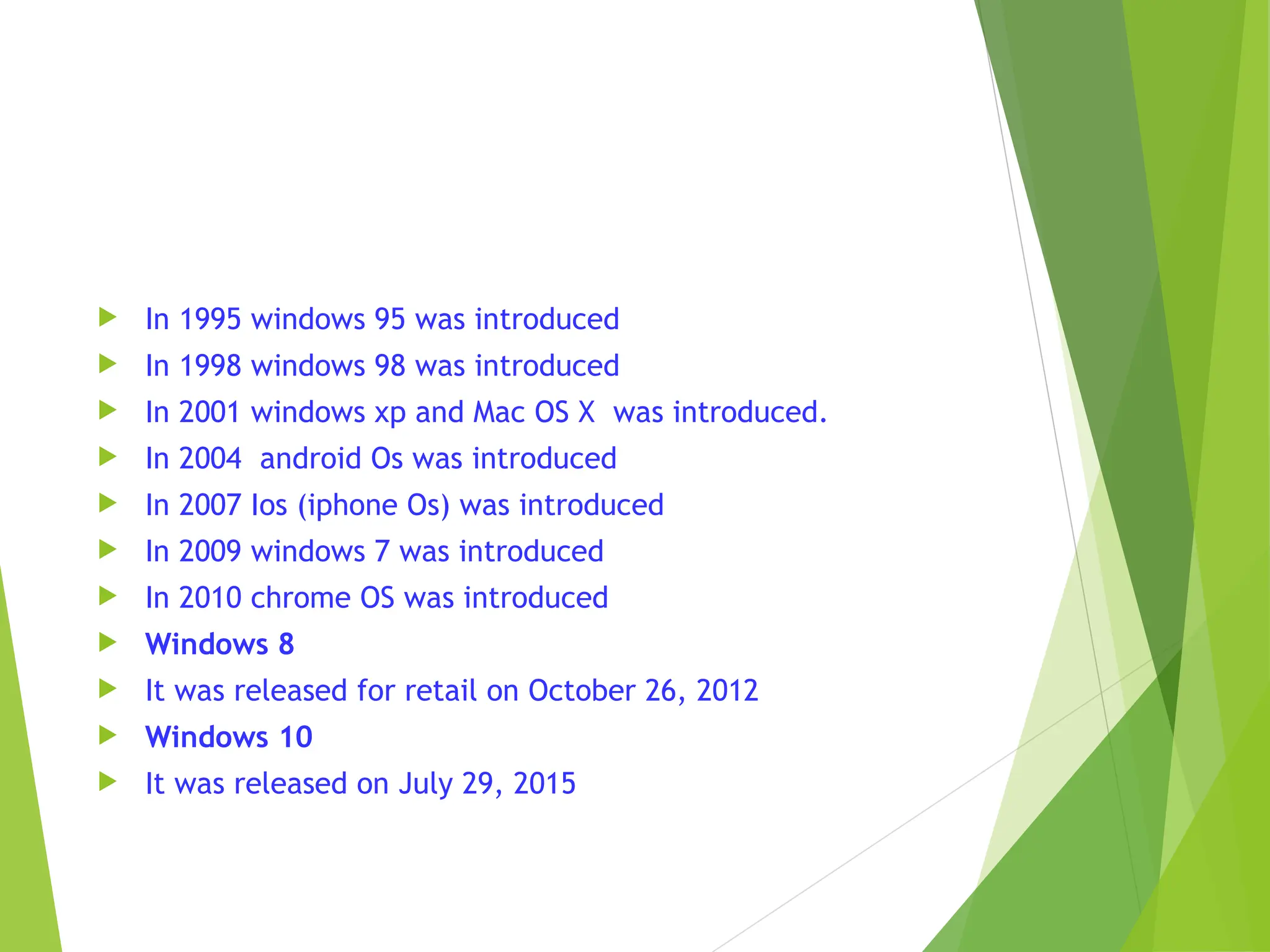 os history and evolution and it's origins.ppt | Operating Systems ...