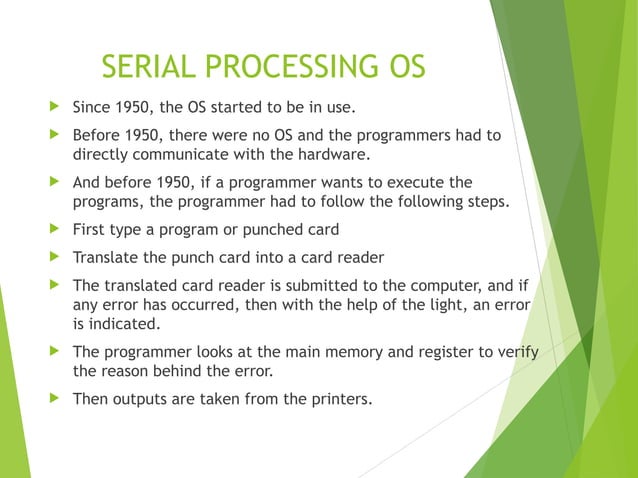 os history and evolution and it's origins.ppt | Operating Systems ...