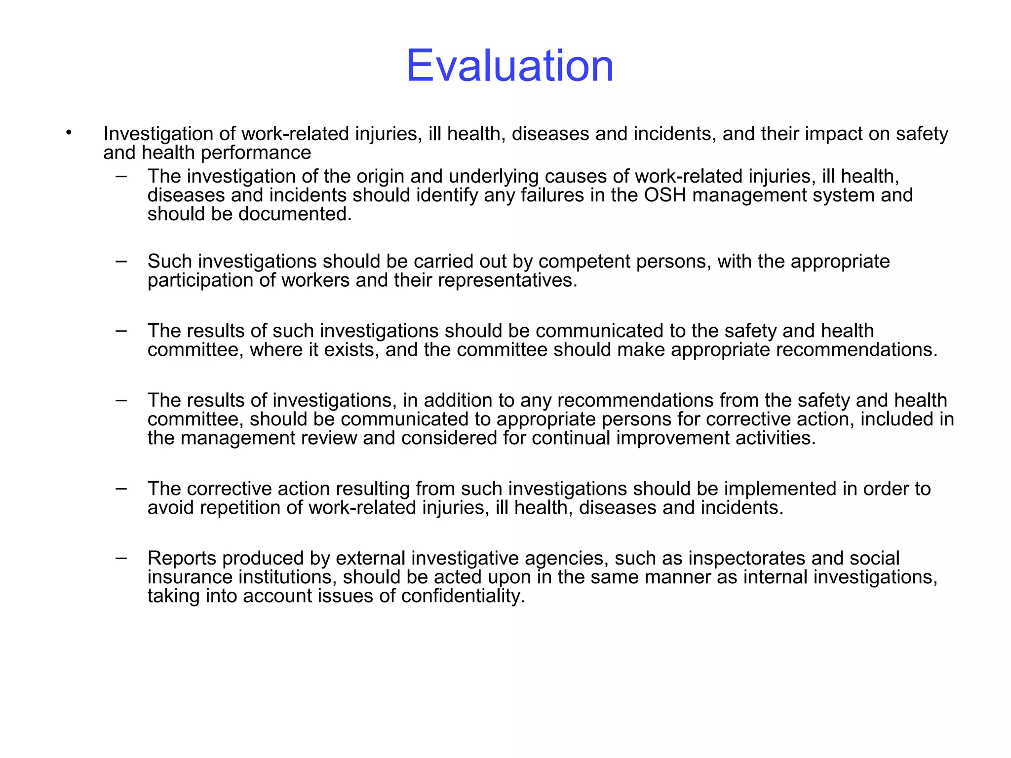 Safety and Health Management Systems (OSHMS) 2003 | PPT
