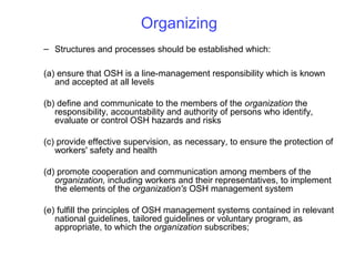 Safety and Health Management Systems (OSHMS) 2003 | PPT