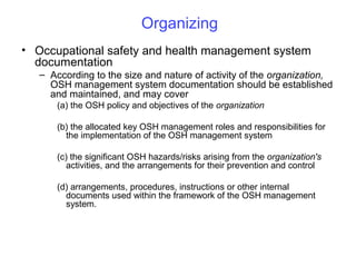 Safety and Health Management Systems (OSHMS) 2003 | PPT