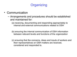 Safety and Health Management Systems (OSHMS) 2003 | PPT