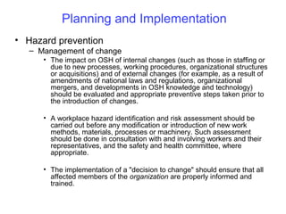 Safety and Health Management Systems (OSHMS) 2003 | PPT