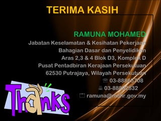 OSHMS Guidelines PPT | PPT