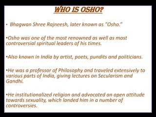 Osho | PPTX