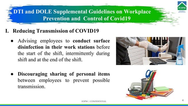 OSH PRESENTATION.pptx | Infectious Diseases | Diseases and Conditions