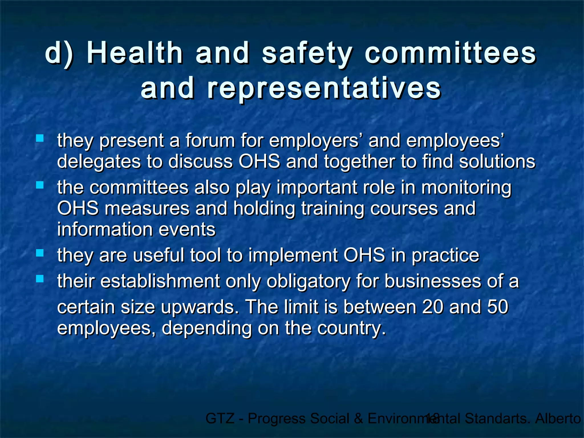 Osh prevention in eu | PPT