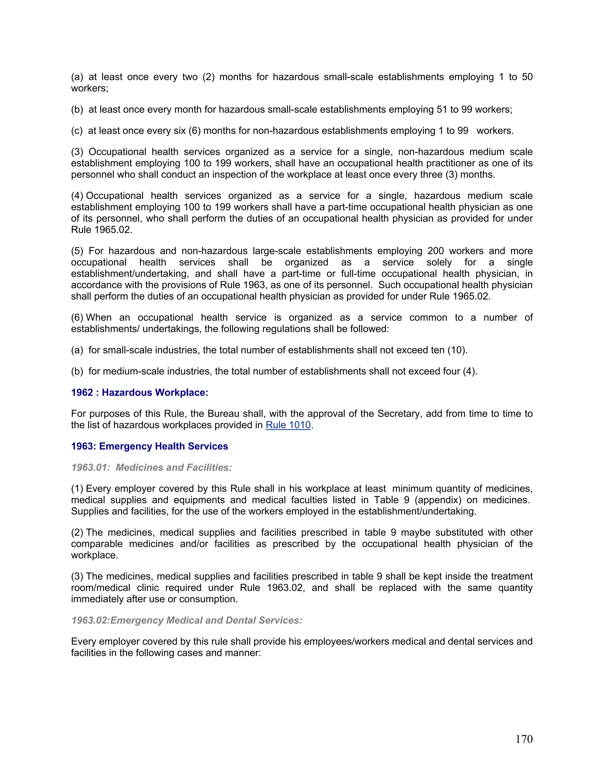 Osh standard (yellow book) | PDF