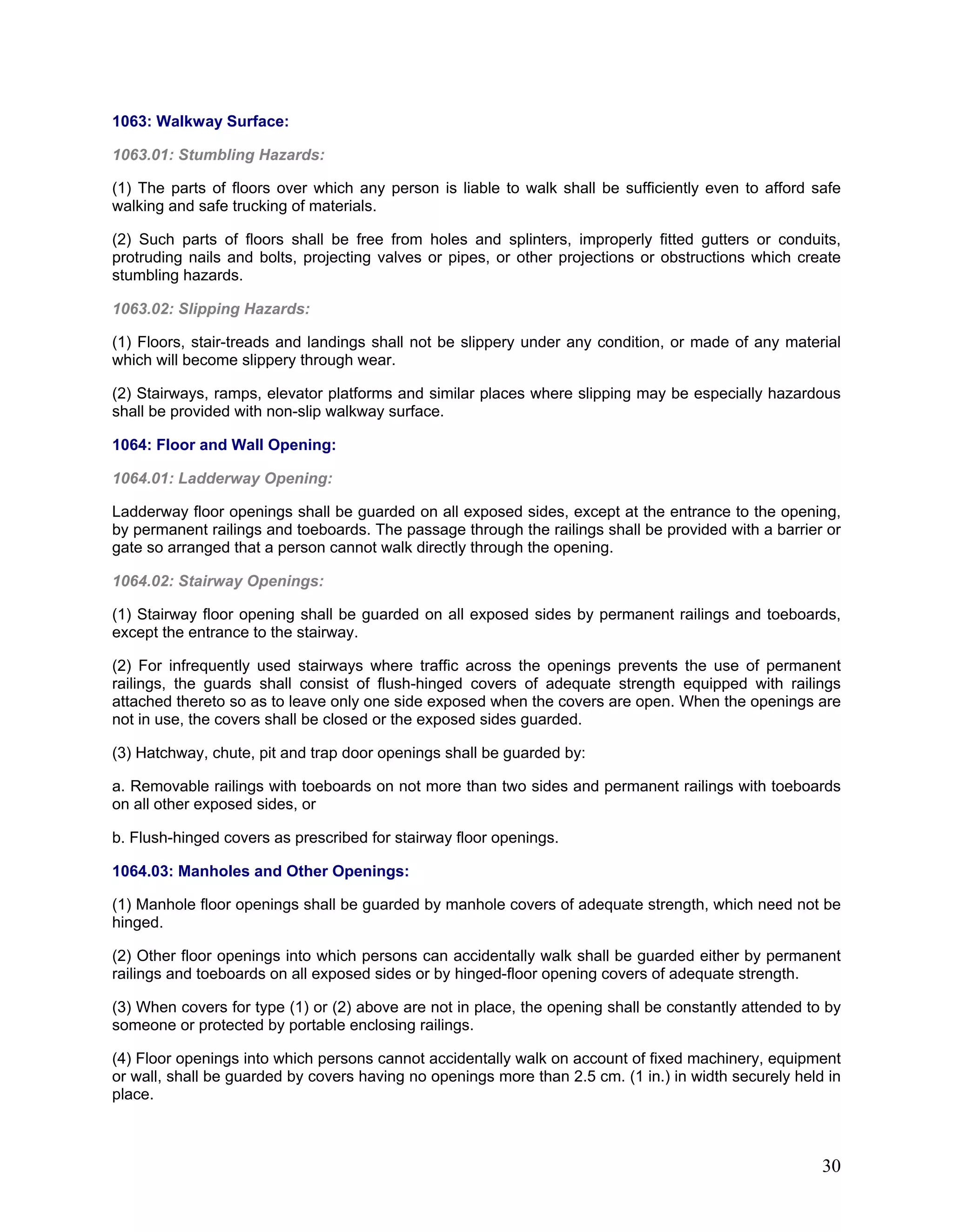 Osh standard (yellow book) | PDF