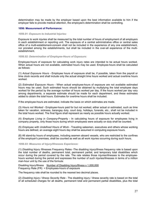 Osh standard (yellow book) | PDF