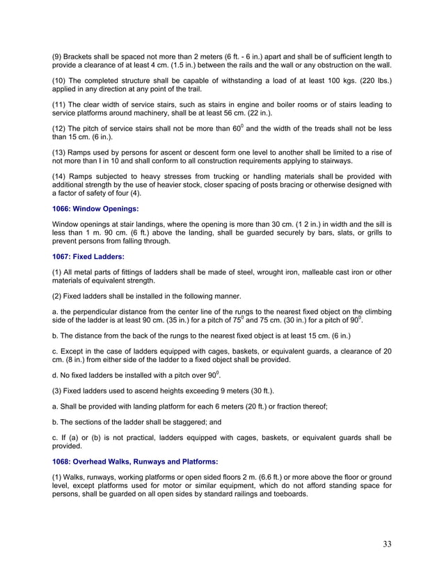 Osh standard (yellow book) | PDF