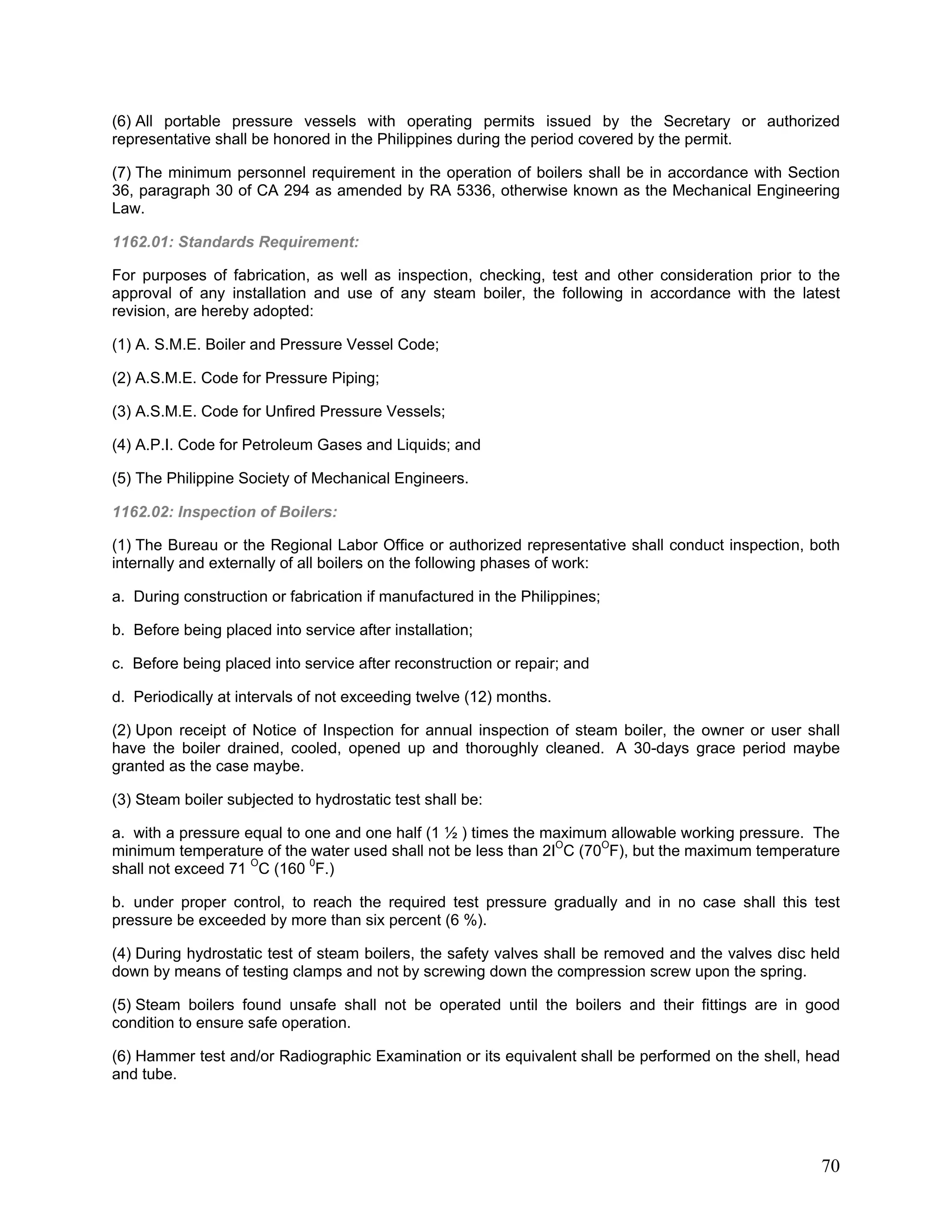 Osh standard (yellow book) | PDF