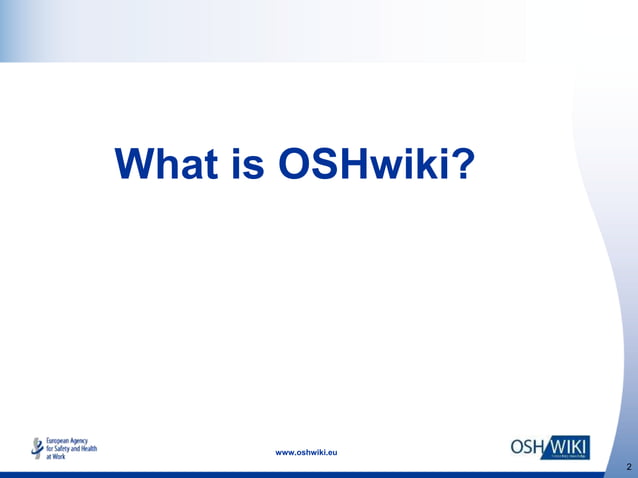 OSH wiki connecting the OSH community | PPT