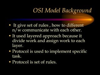 OSI Reerence Model | PPTX