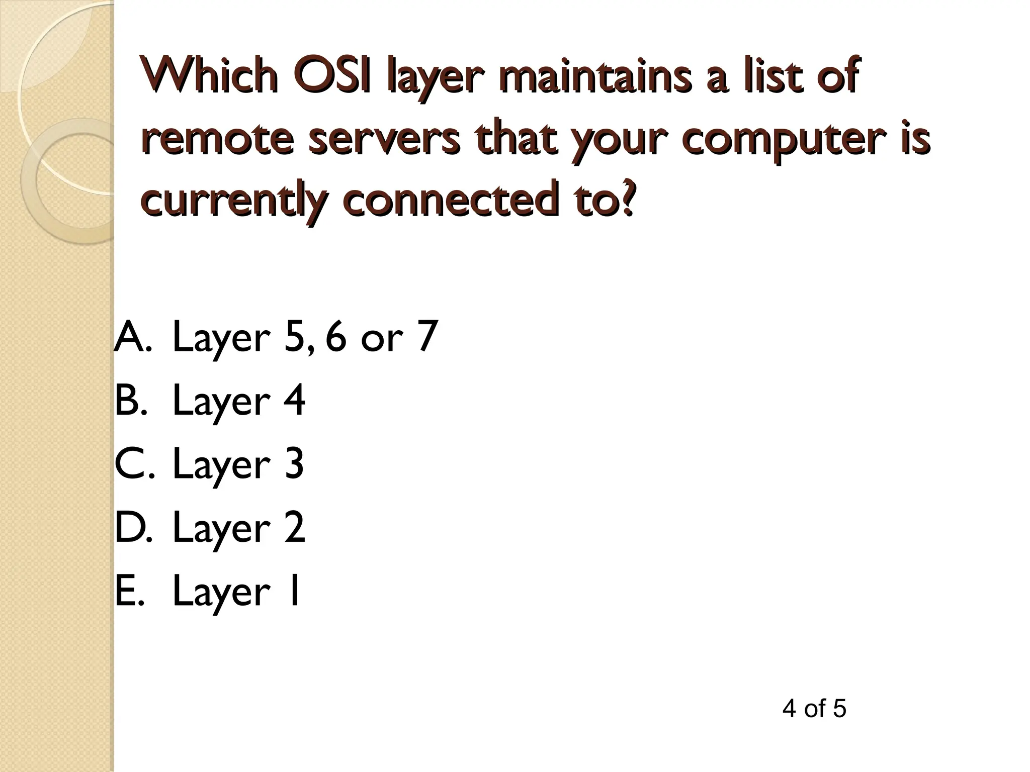 Open System Interconnection In Computer Network Ppt