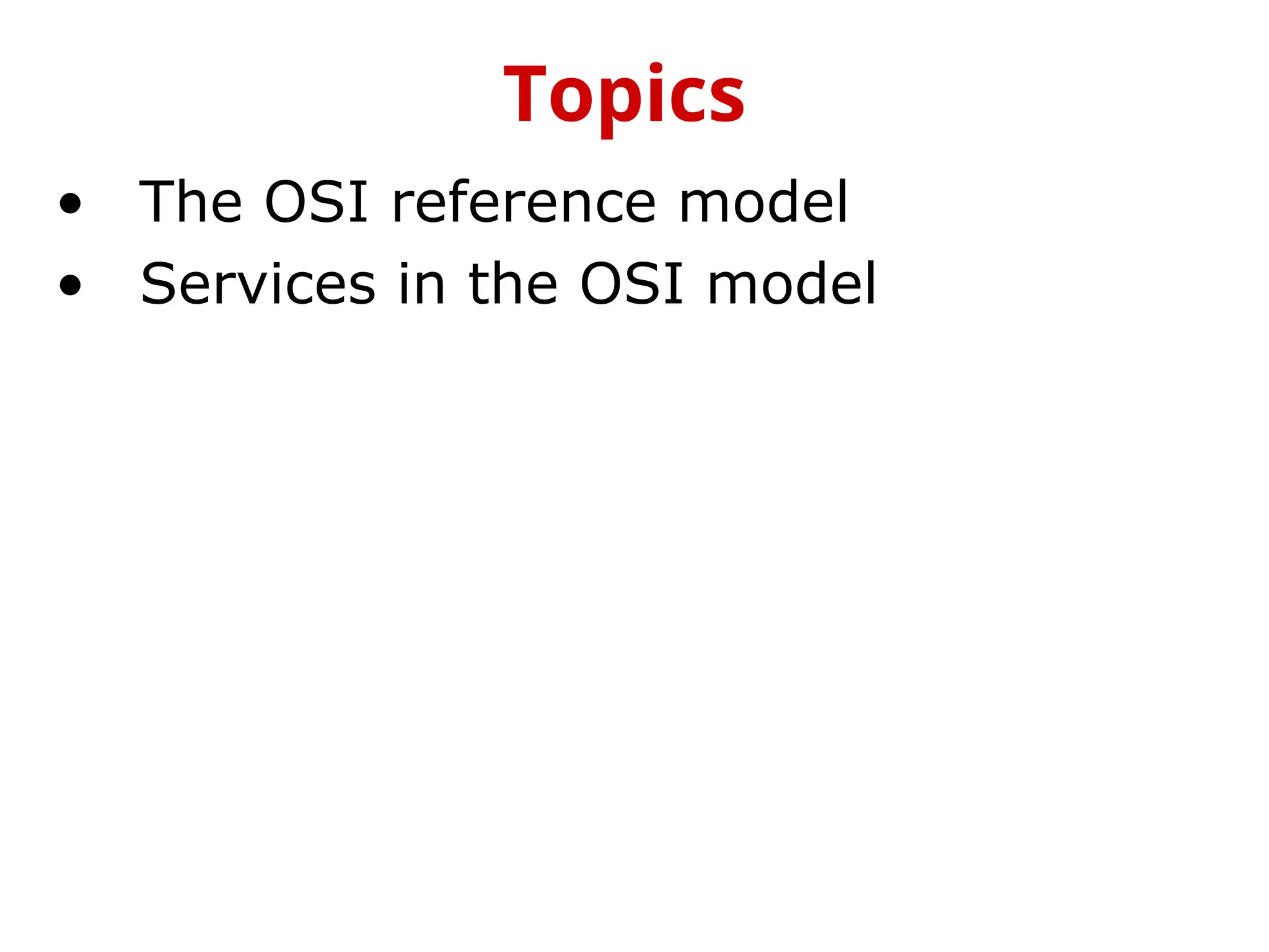 OSI Reference Model Explained in Simple Words | PPT