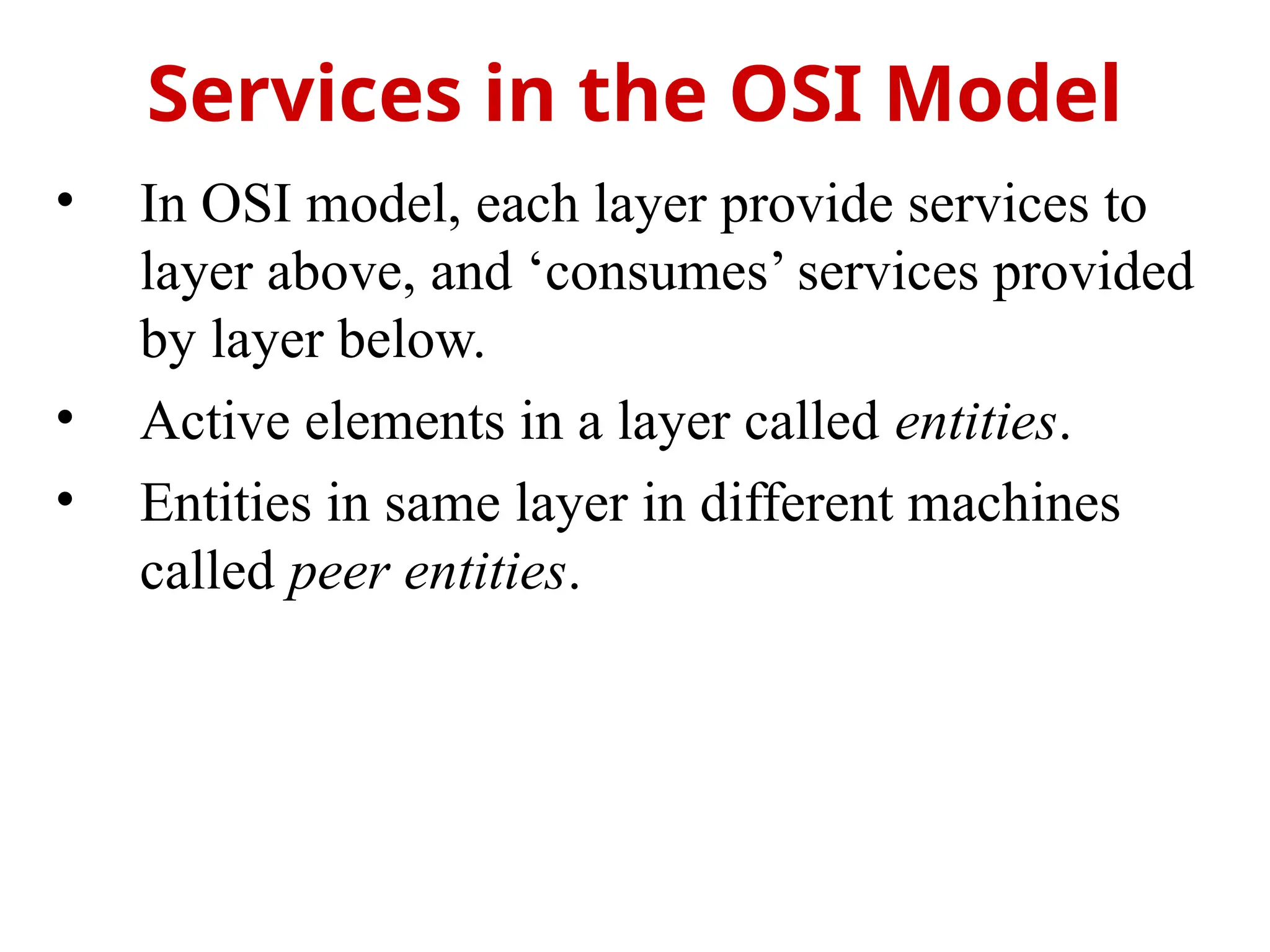 The Open Systems Interconnection (OSI) mode | PPT