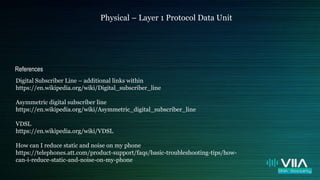 OSI - Digital Subscriber Line | PPTX