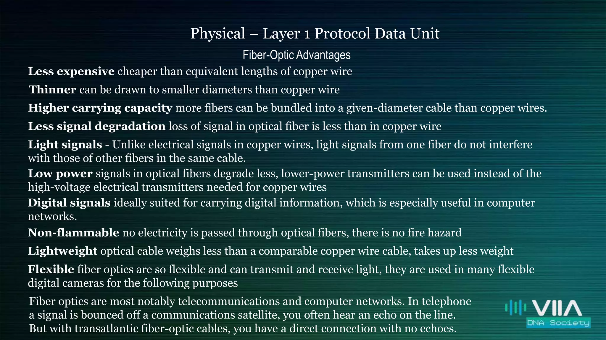 OSI Model: How Fiber Optics Works | PPT