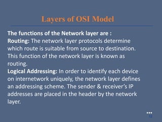 osi-model.pptx | Computer Networking | Computing