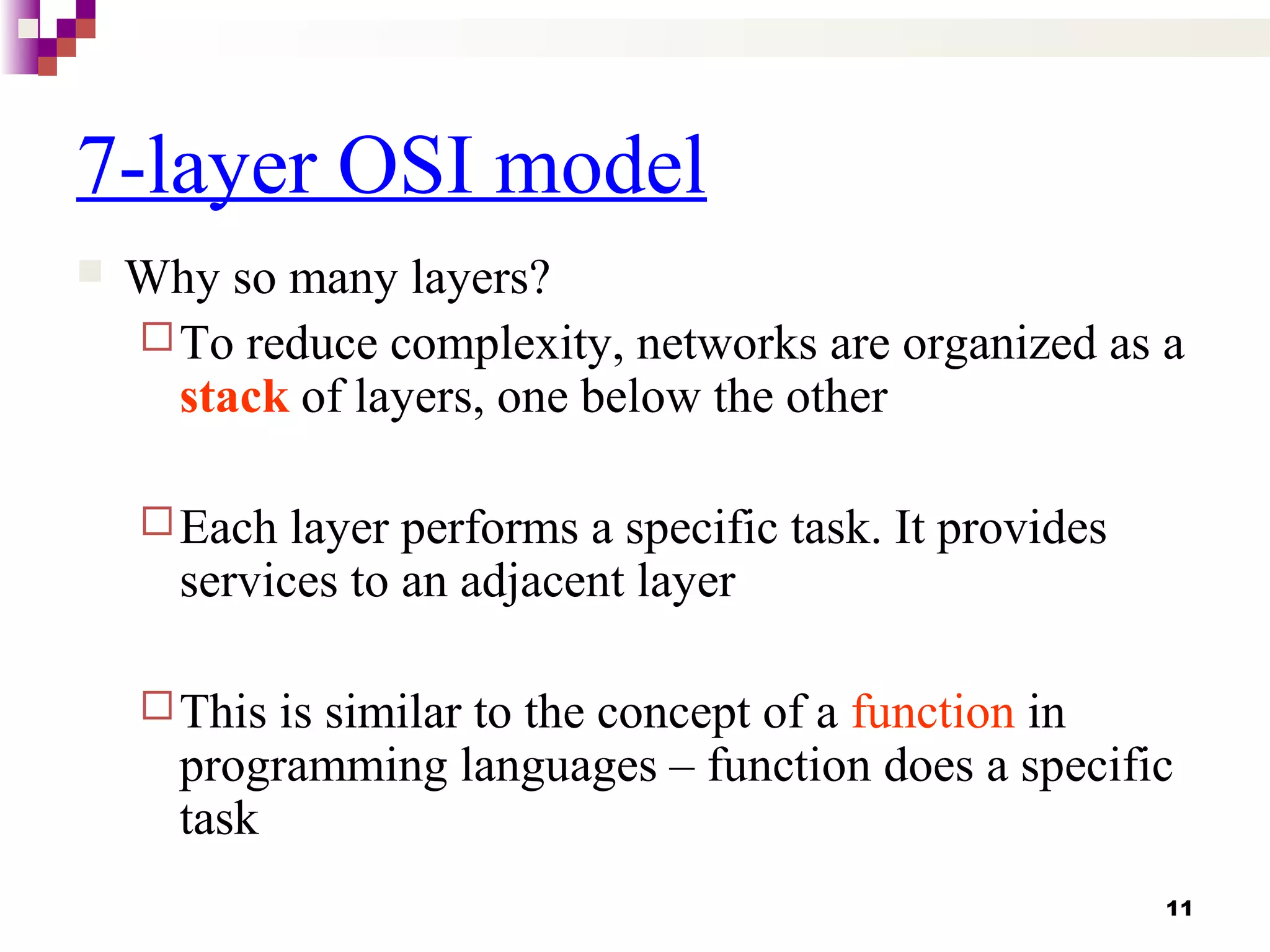 THE COMPLETE OSI MODEL | PPT