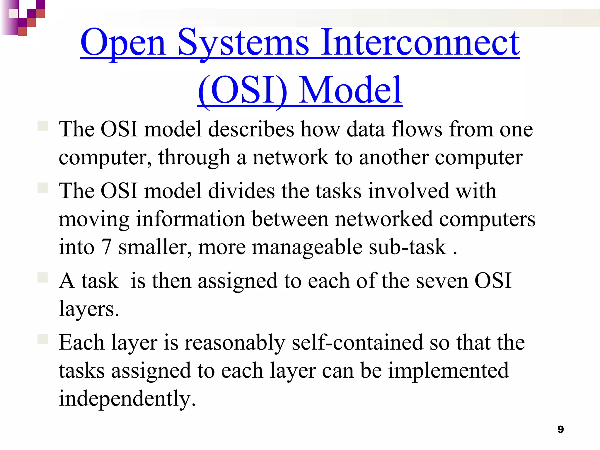 THE COMPLETE OSI MODEL | PPT