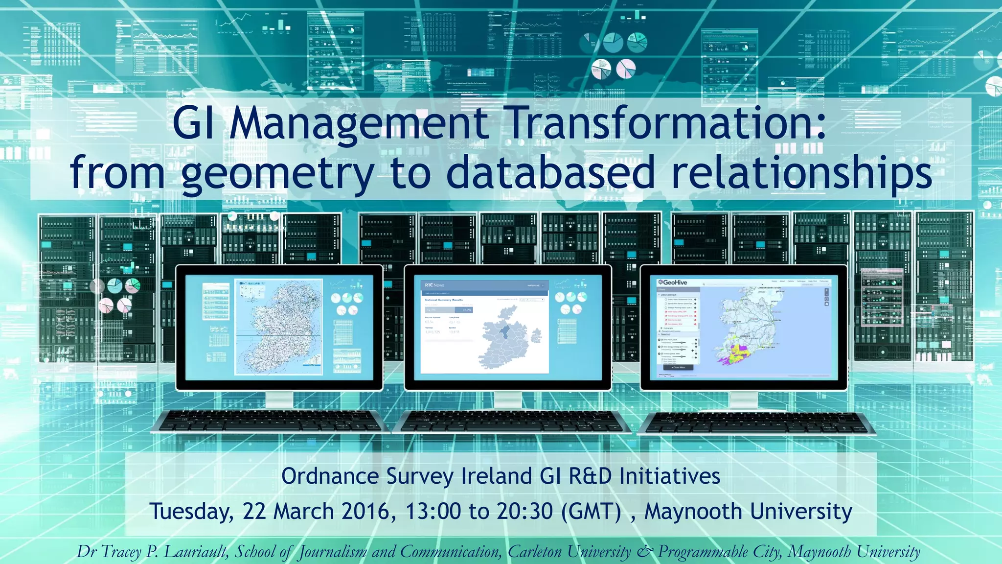 GI Management Transformation: from geometry to databased relationships ...