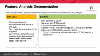 FOSSology and OSS-Tools for License Compliance and Automation | PPT