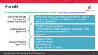 FOSSology and OSS-Tools for License Compliance and Automation | PPT