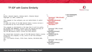 FOSSology and OSS-Tools for License Compliance and Automation | PPT