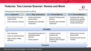 FOSSology and OSS-Tools for License Compliance and Automation | PPT