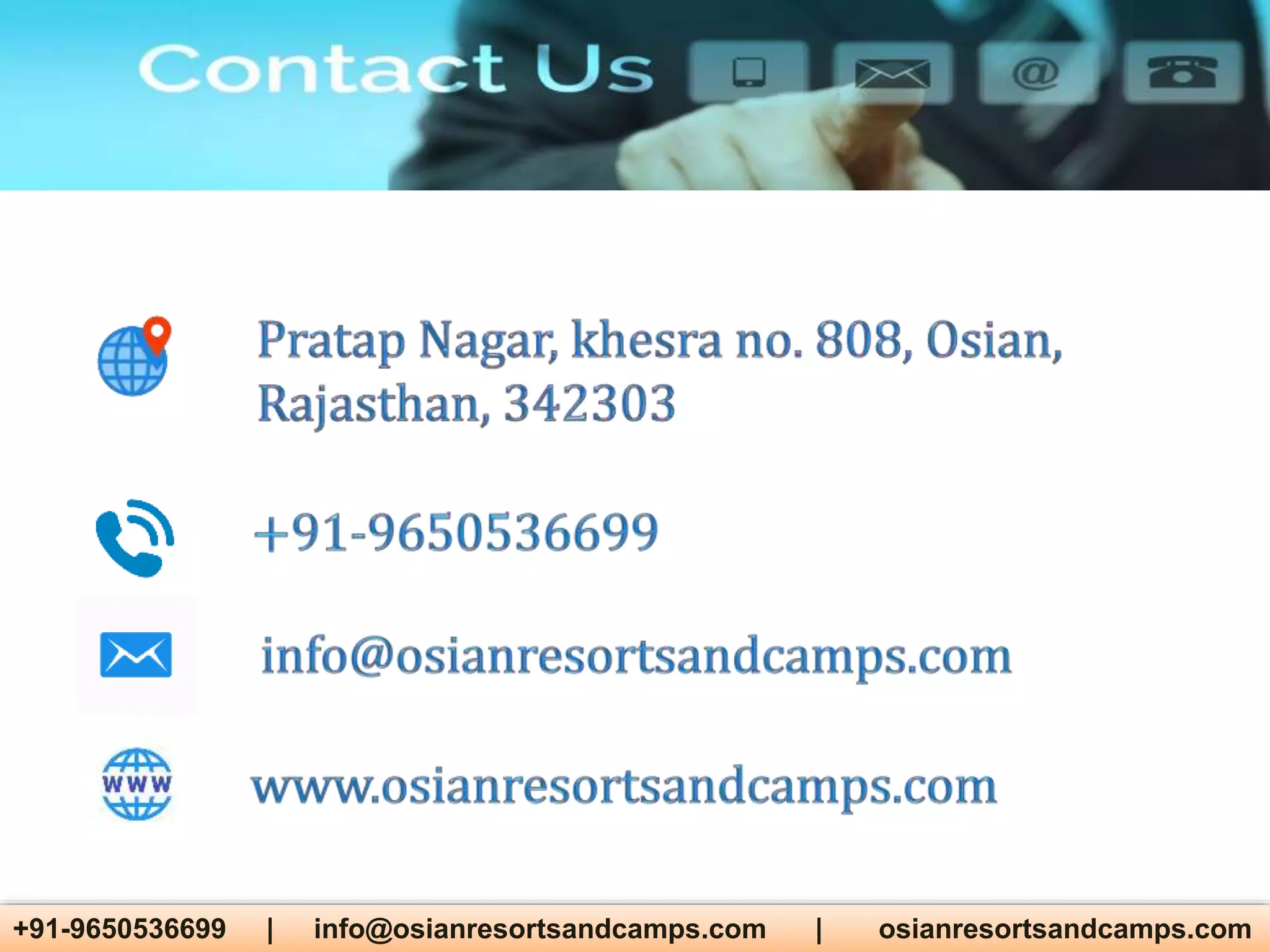 Osian camping in jodhpur | PPT