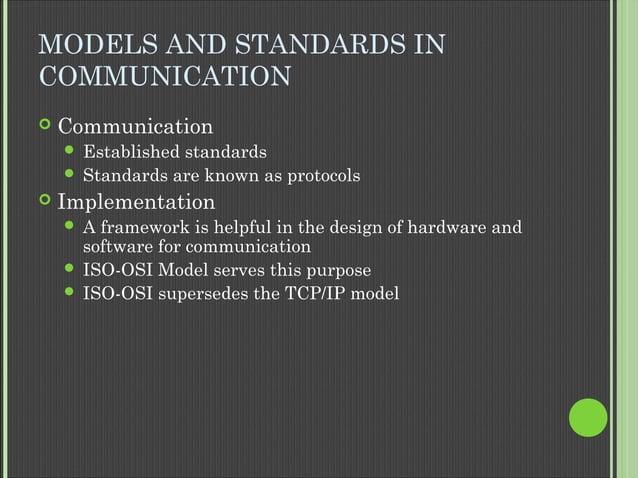 Osi and tcp ip model | PPT