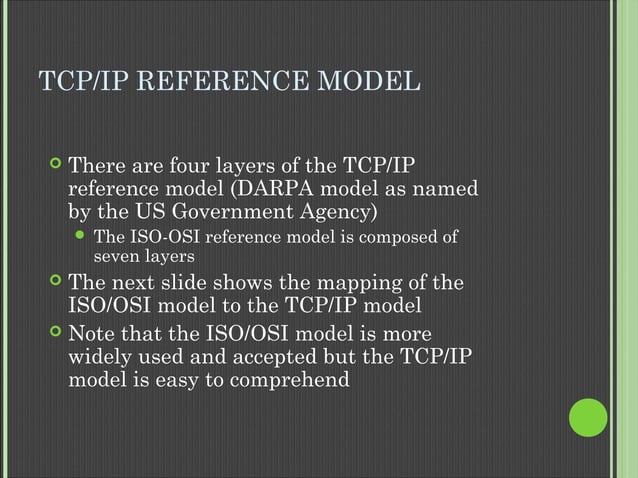 Osi and tcp ip model | PPT