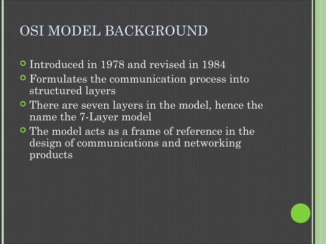 Osi and tcp ip model | PPT