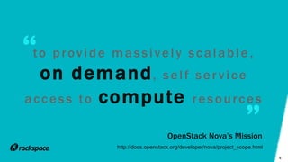 OpenStack Nova - Developer Introduction | PPTX