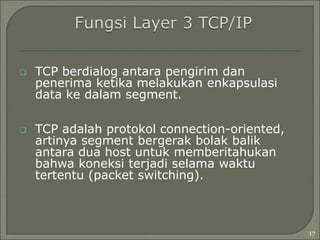 Perbandingan Layer (Open System Interconnection) OSI dan TCP-IP ...