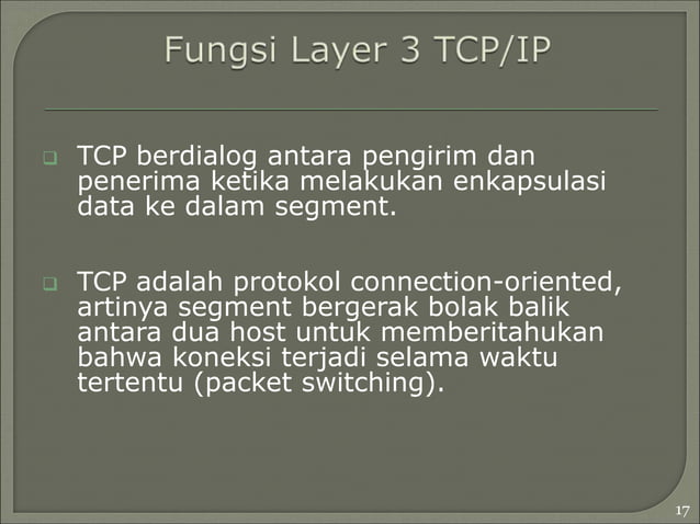 Perbandingan Layer Open System Interconnection Osi Dan Tcp Ip Transmission Control Protocol