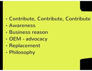 Osi days 2011 venkat mangudi | PDF