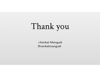 Osi days 2011 venkat mangudi | PDF