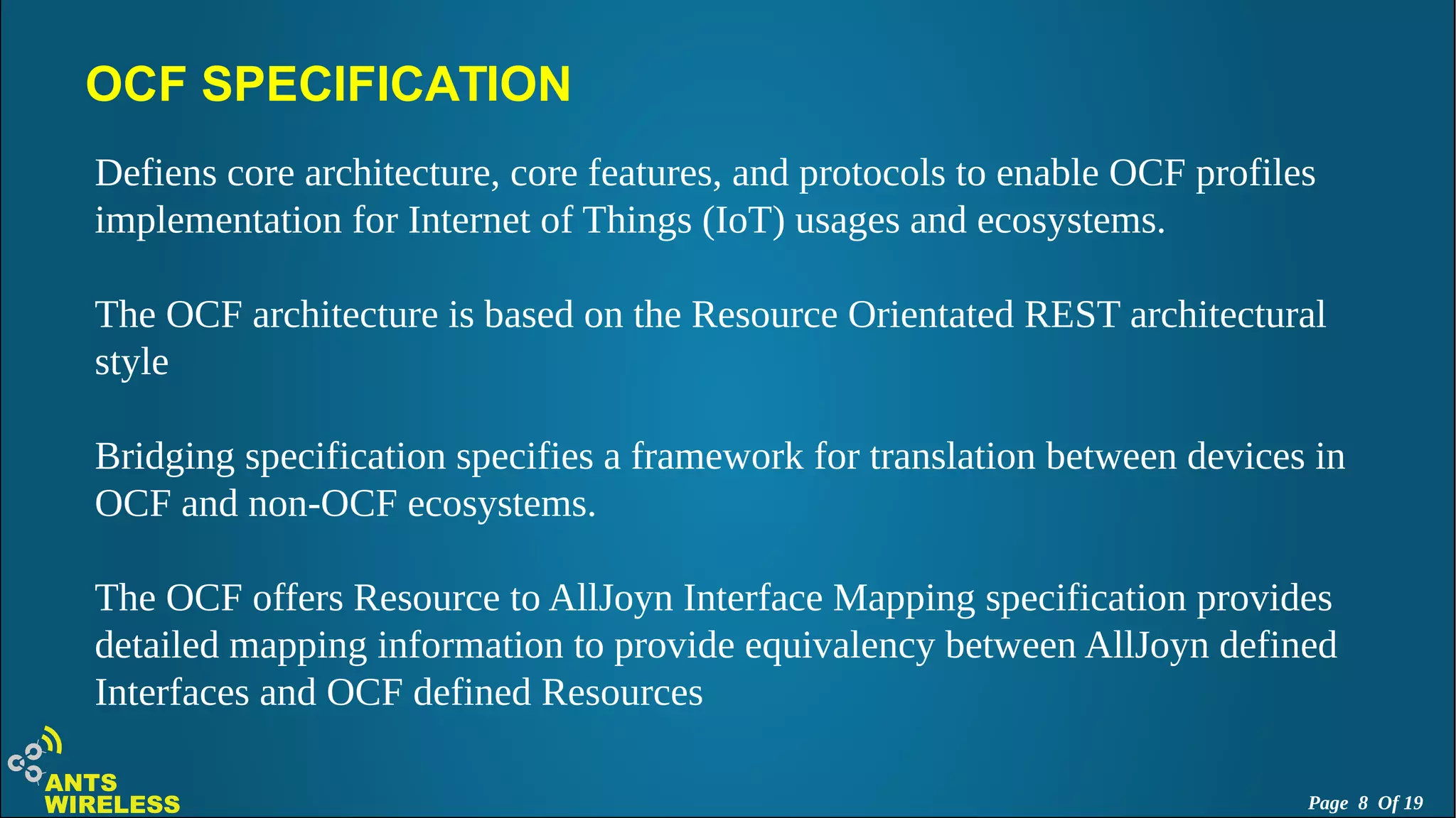 OpenSource IoT Middleware Frameworks | PPT OpenSource IoT Middleware Frameworks | PPT