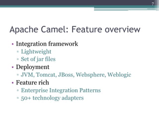 Apache Camel: The Swiss Army Knife of Open Source Integration | PPTX ...