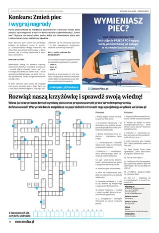 Osiedla jednorodzinne - biuletyn wroclaw.pl Zmień piec | PDF