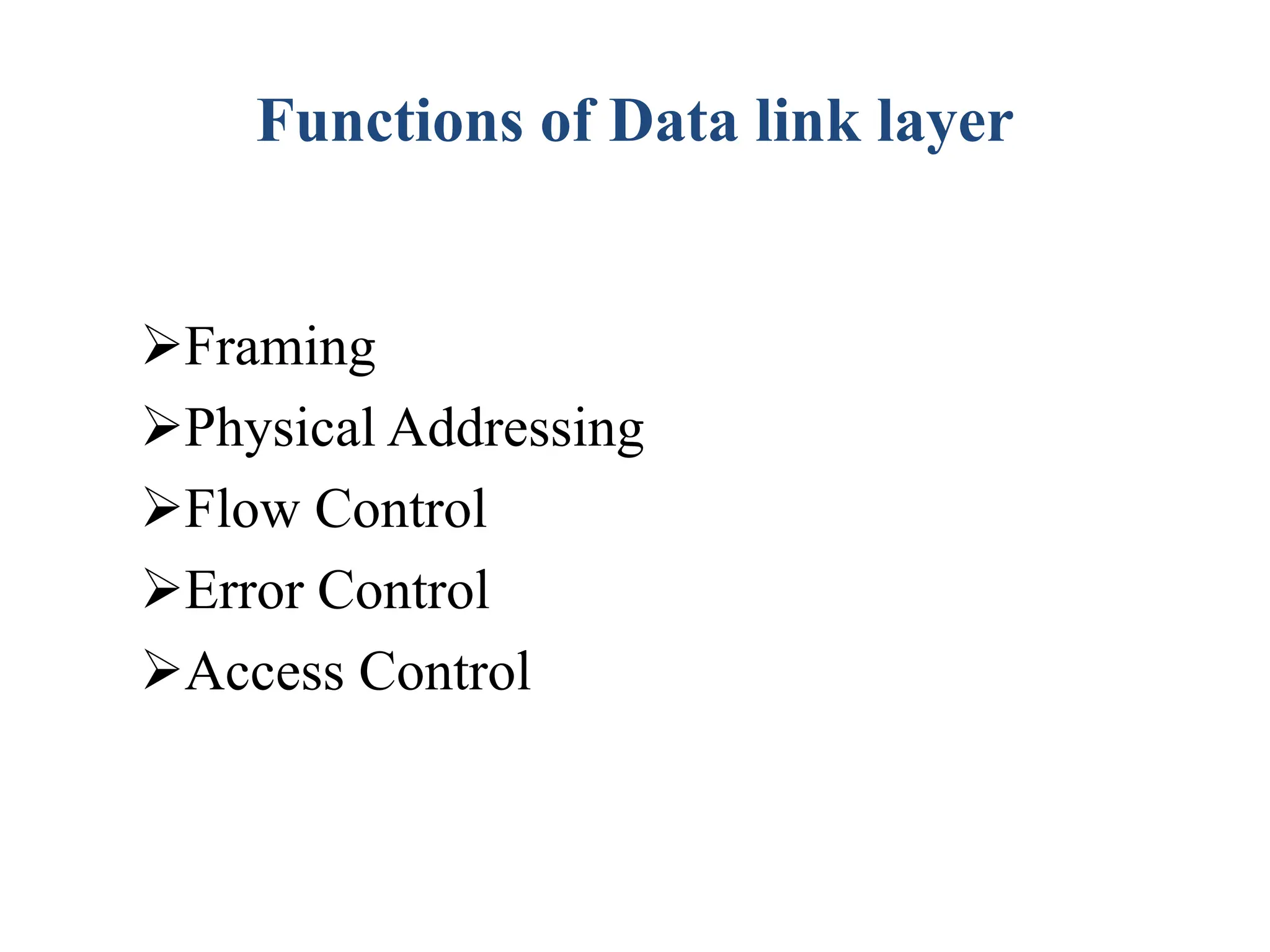 Osi In Physical And Data Link Layerpptx Computer Networking Computing