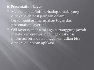 OSI (Open System Interconnection) KELOMPOK 3 .pptx